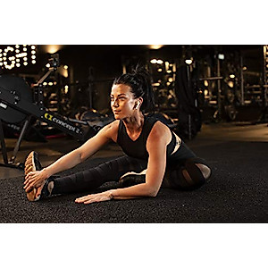 Altec Lansing MZX634 True Evo Air Wireless Earbuds with Wireless Charging Case | Durable Bluetooth Earbuds, Portable Charging Case, Long Battery Life, IPX-6 Protection from Sweat and Rain (White)