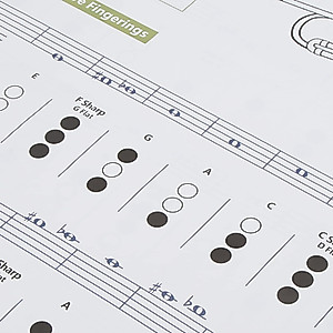 Trumpet Chord Chart Chords Reference Poster Scales Reference Fingering Practice Chart(Trumpet Chord Chart (Large Size))