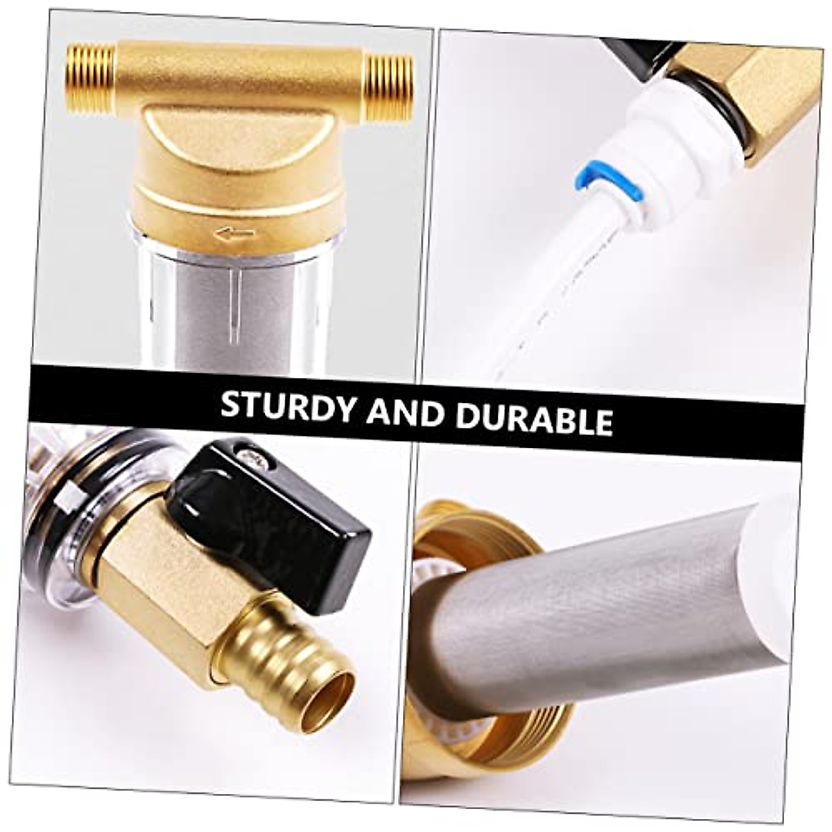 FAVOMOTO Filter Strainer Whole House Water Hose Backwash