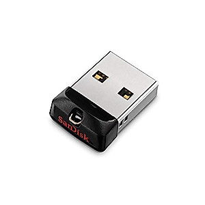 SanDisk 64GB Cruzer Fit USB 2.0 Flash Drive - SDCZ33-064G-G35