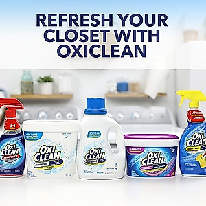 OxiClean White Revive Laundry Whitener and Stain Remover Liquid, 50 fl oz