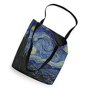 Starry Night by Vincent van Gogh | Famous Painting Tote Bag