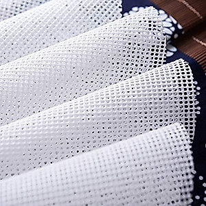 LONGFITE 3 Sizes Steamer Liner Silicone Mesh Mat Non Stick and Reusable, 8/10/12 Inch Mixed 3 Pack