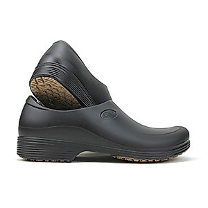 Work Shoes for Men - Waterproof Slip Resistant - StickyPRO Shoes (10.5, Black)