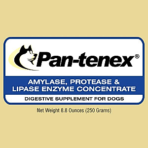 Pan-tenex | 10x Digestive Enzymes for Dogs - 8.8 Ounces (250 Grams)