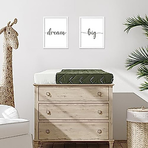 Sweet Jojo Designs Dark Green Boho Arrow Boy Girl Baby Changing Pad Cover Infant Newborn Diaper Table Change Mat Sheet Hunter Sage Modern Bohemian Gender Neutral Farmhouse Shabby Chic Ivory Arrows