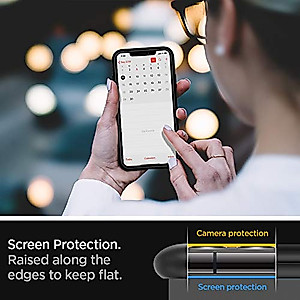 Spigen Slim Armor CS Compatible with iPhone 11 Pro Case, 2-Piece Card Slot TPU Layer + PC Mobile Phone Case for iPhone 11 Pro Case, Black 077CS27235