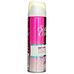 Gillette Satin Care Dry Skin Shave Gel, 7 Oz (Pack of 4)