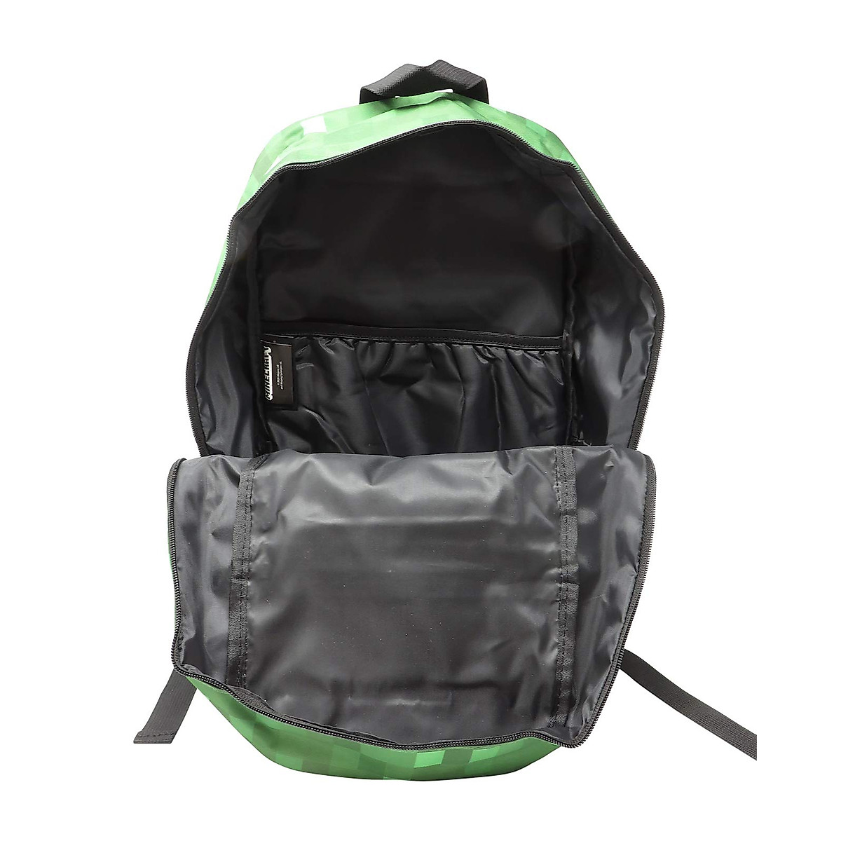 Minecraft Creeper Allover Print Backpack Bookbag