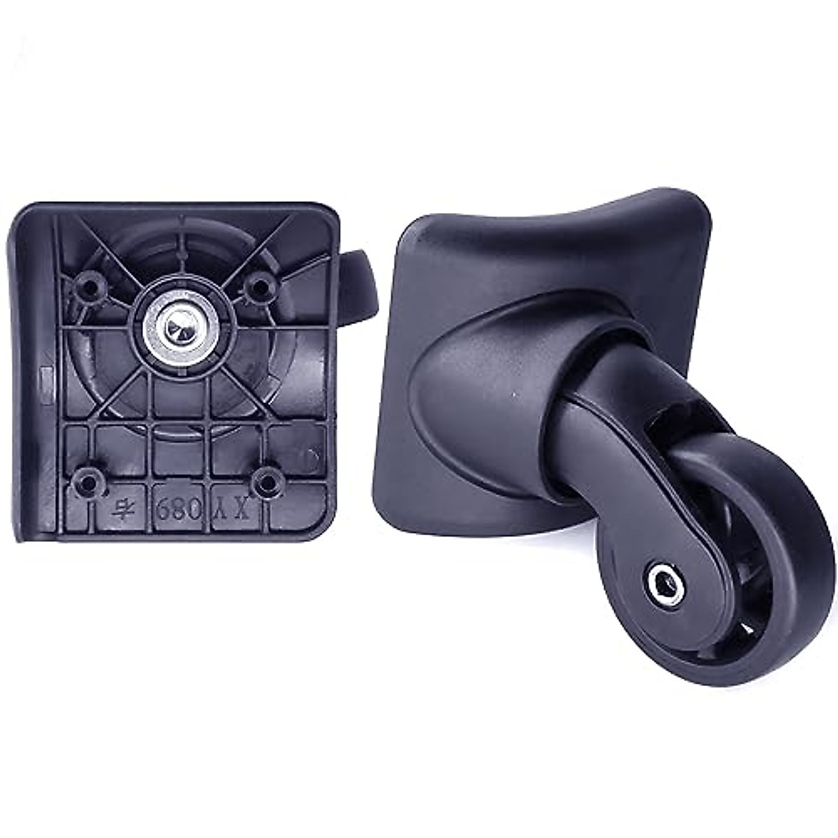 Replacement Luggage Wheel Repair Suitcase Bag Parts Spinner Wheels Casters-W149 (W330-a Set 4 pcs)