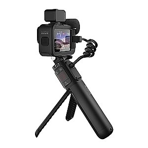 GoPro HERO12 Black Creator Edition - Includes HERO12 Black , Volta (Battery Grip, Tripod, Remote), Media Mod, Light Mod, Enduro Battery, and Carrying Case