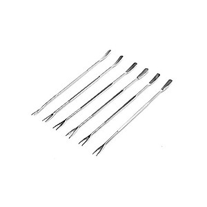 Nantucket Seafood Tools Seafood, 6 Picks and 2 Cracker, Silver