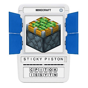 100 PICS Unofficial & Independent Minecraft Guide - Guess 100 Minecraft Items | Flash Cards with Slide Reveal Case | Card Game, Gift, Stocking Stuffer | for Kids and Adults | Ages 6+
