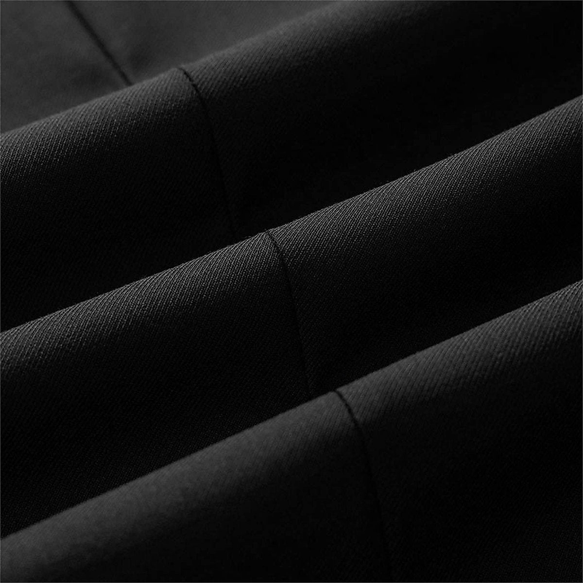 Mens Solid Slim Fit Blazer Jacket Two Button Notched Lapel Business Suit Classic Business Daily Party Sport Coat (Black,6X-Large)