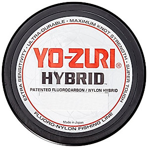 Yo-Zuri Hybrid 600-Yard Fishing Line, Clear, 10-Pound