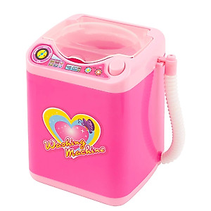 Framendino, Pink Makeup Brush Sponge Washing Machine Automatic Drying Puff