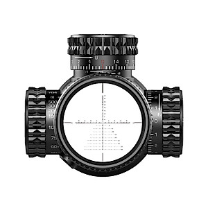 Swampfox Patriot FFP Precision Riflescope, 4-16x44 MOA Non Illuminated 30mm