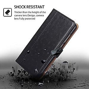 Fansipro Wallet Folio Case for Samsung Galaxy S9 Plus, Premium PU Leather Slim Fit Cover for Galaxy S9 Plus, 3 Card Slots, Well Fit, Black