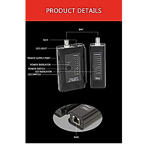 Noyafa NF-468N Network Cable Tester Rj45 Bnc