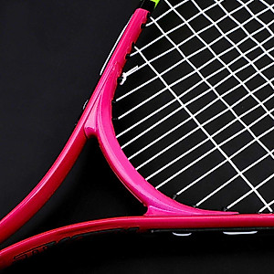Tennis Racket TOPINCN Super Junior Tennis Training Racquet for Kids Beginners Training Practice - 1 Carrying Bag Included(Rose Red)