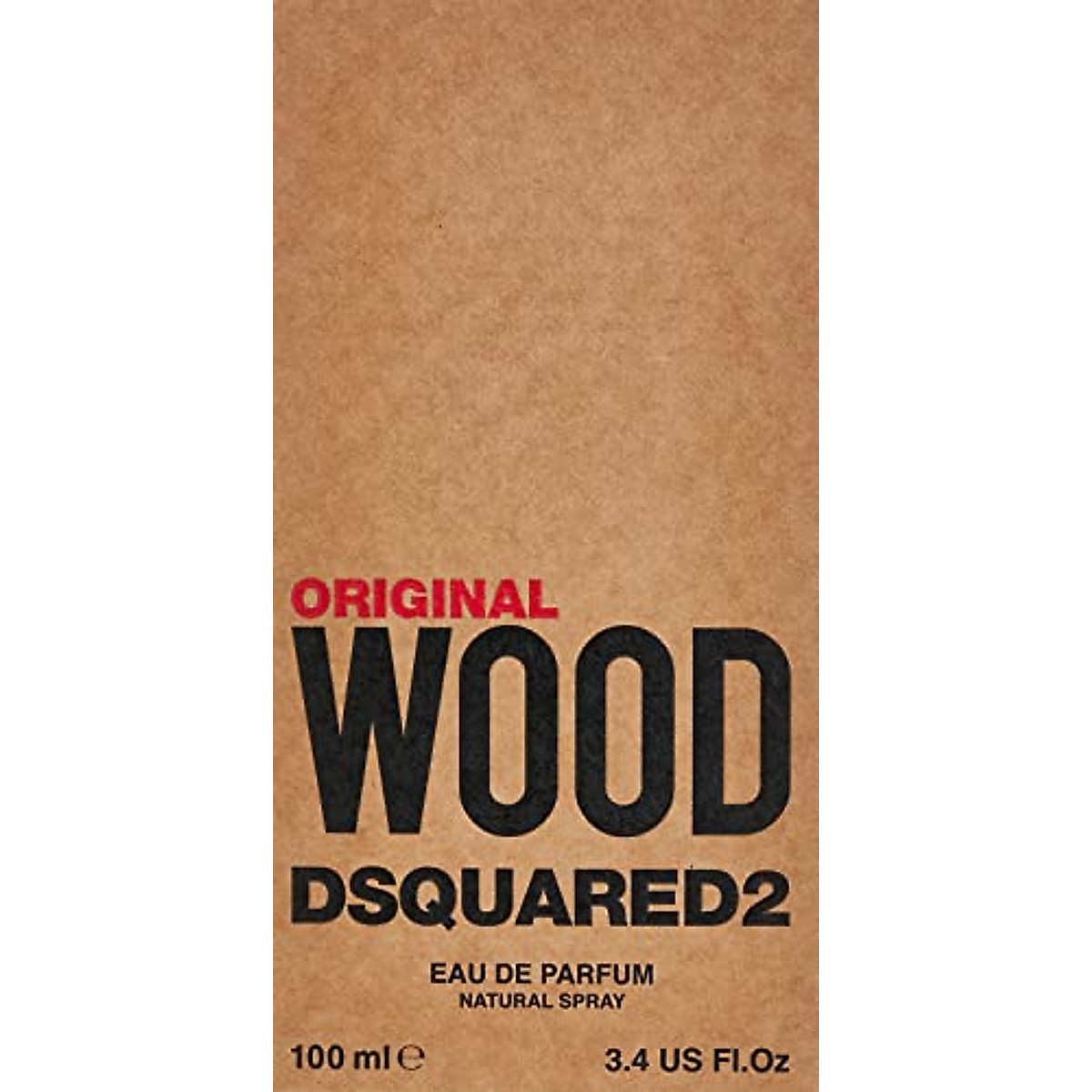 DSQUARED2 Original Wood for Men Eau de Parfum Spray, 3.4 Ounce