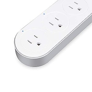 XODO WP4 Smart Power Strip - WiFi Surge Protector with 3 USB Ports and 4 Outlets - App Controlled Appliance - Time Schedule - No Hub Required - Compatible with Alexa and Google Home Assistant