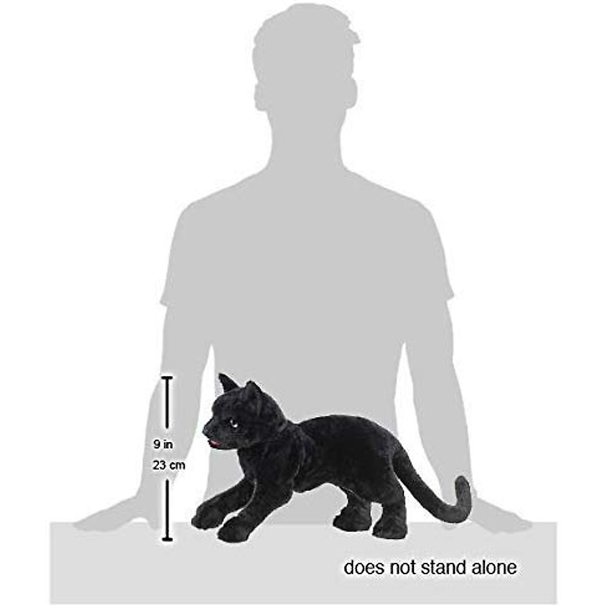 Folkmanis Black Cat Hand Puppet, 1 EA