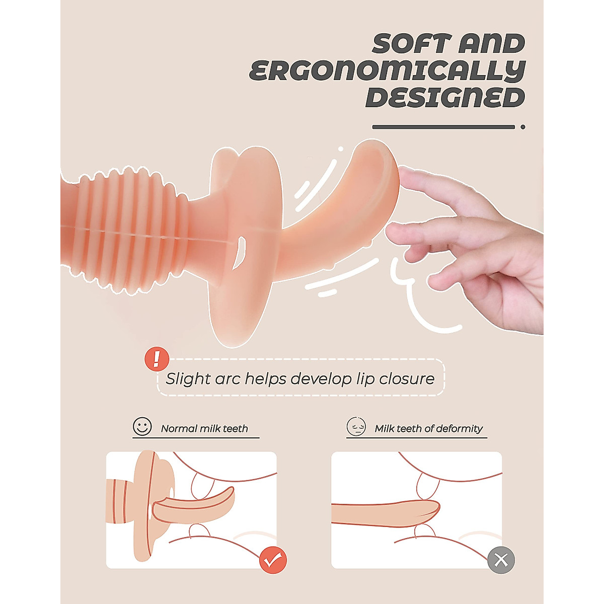 3 Pcs Baby Utensils, Baby Spoons Self Feeding 6 Months with Baby Fork and Silicone Baby Cup, Baby Utensils 6-12 Months, Toddler Utensils for Baby Led Weaning (Blush)…