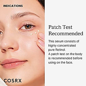 COSRX Retinol 0.1 Cream, Anti-aging Cream with 0.1% Retinoid Treatment for Face, Reduce Wrinkles, Fine Lines, Signs of Aging, Gentle Skin Care for Day & Night, Not Tested on Animals, Korean Skincare