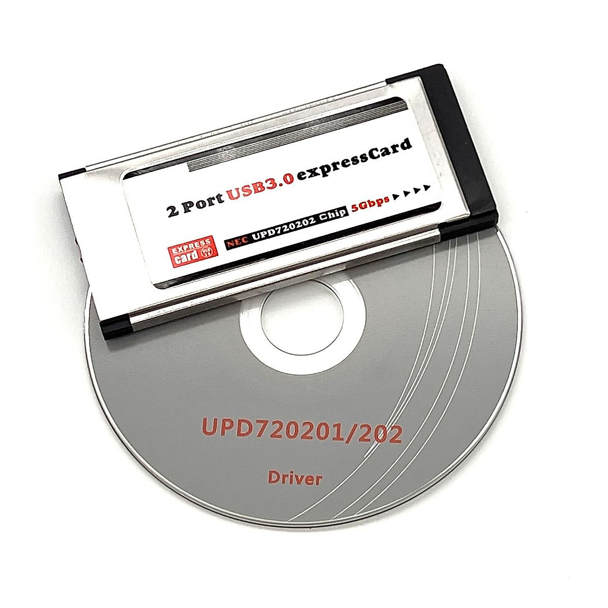 2 Port USB 3.0 to Express Card ExpressCard 34mm Adapter Hidden for Laptop