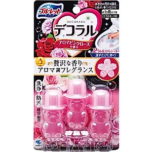 Bluelet Decoraru Air Freshener Aroma Pink Rose Scent for Toilet (Japan Import)