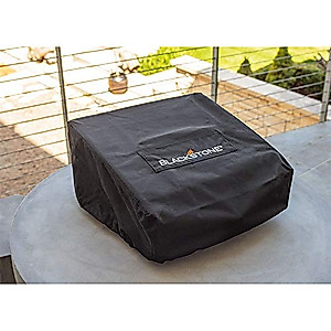 Blackstone 17 inch Griddle Cover and Carry Bag Water Resistant 600D Polyester Heavy Duty Flat top 17" Gas Grill Cover Accessory Exclusively Fits Blackstone 17" Griddle Cooking Station Without Hood