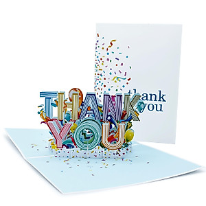 Thank You Pop Up Greeting Card