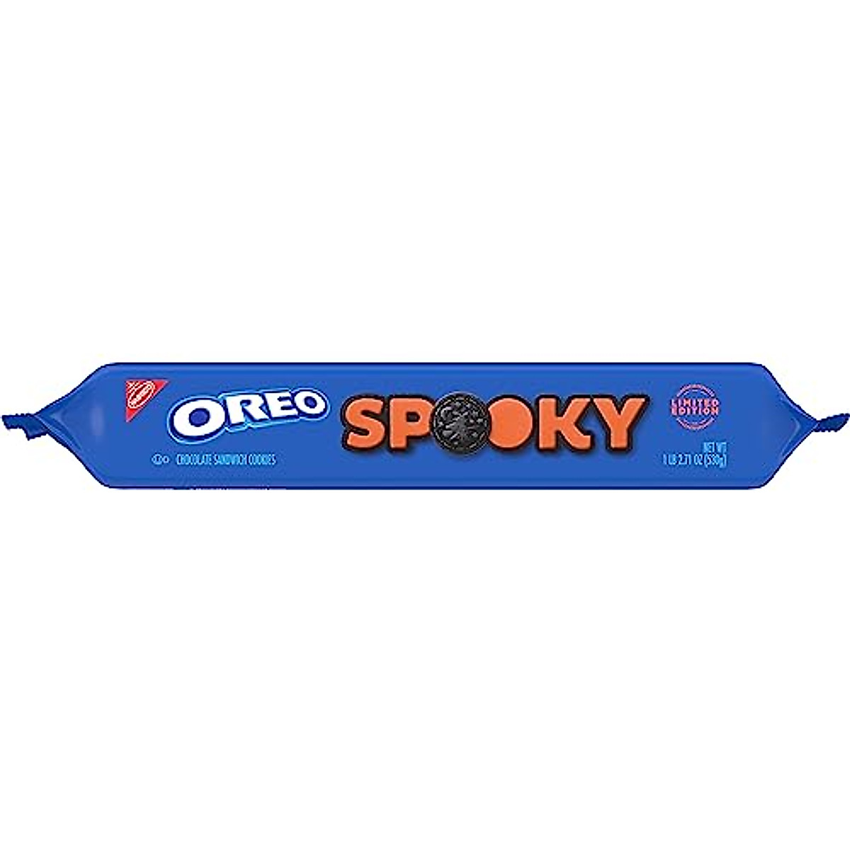 OREO Orange Creme Chocolate Sandwich Cookies, Limited Edition, Halloween Cookies, 18.71 oz
