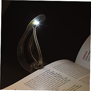 DOITOOL Led Desk Light Reading Light Foldable Desk Lamp Flexible Desk Light Bookmark Light Student Night Light Portable