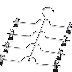 SmarTopus Multi-functional Four-layer Stainless Steel Pants Rack Hanger