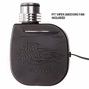 BBQ Guru DigiQ DX3 BBQ Temperature Controller and Digital Meat Thermometer for Big Green Egg, Kamado Joe, Weber, and Ceramic Grills