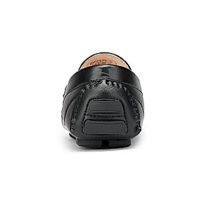 Bruno Marc Men's Black Driving Moccasins Penny Loafers Slip on Loafer Shoes Size 15 BM-Pepe-3