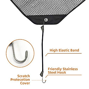 Jeacent Air Conditioner Covers For Outside Units Black,AC Cover For Outside Unit, Air Conditioner Leaf Guard Open Mesh (36"×36")