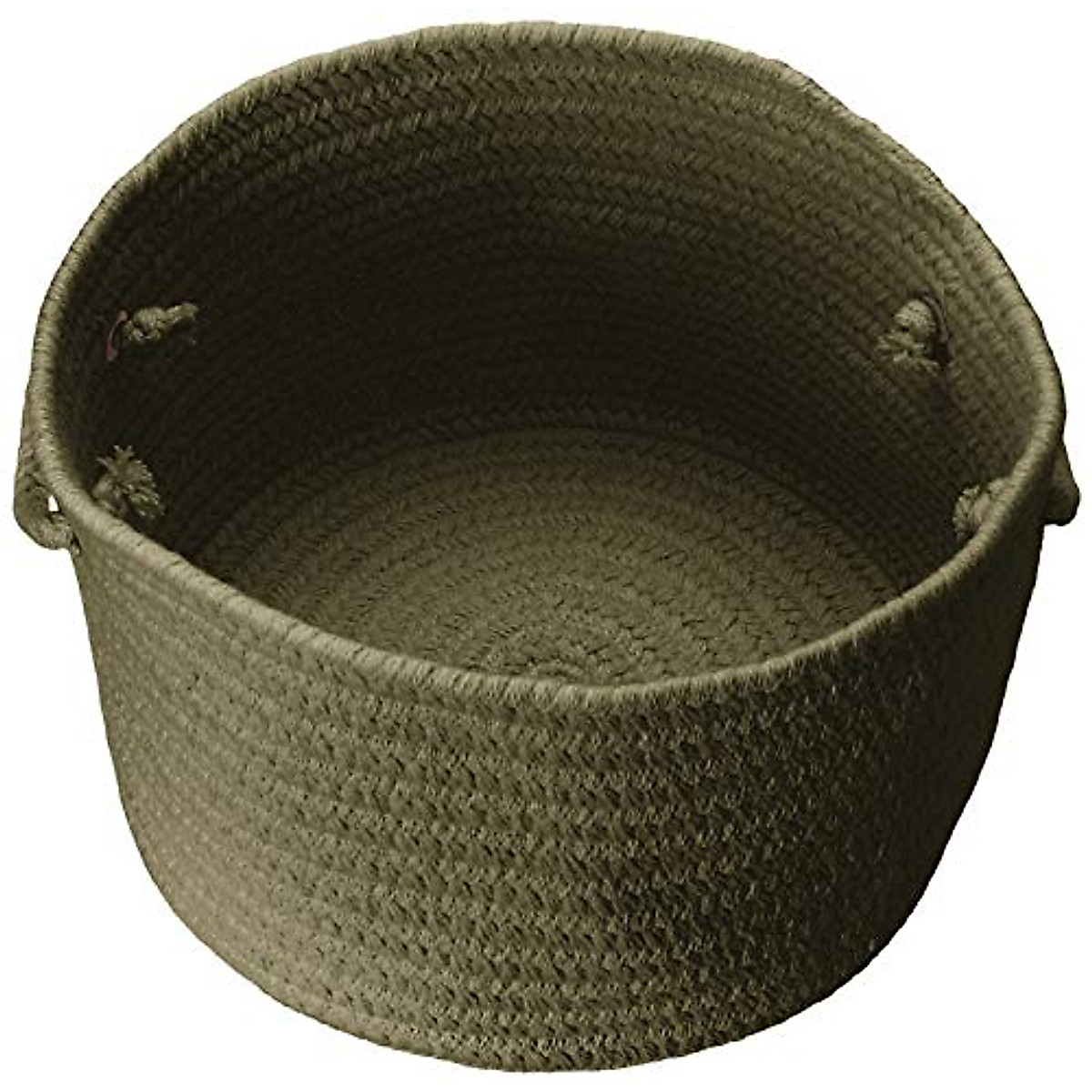Colonial Mills WL55 14 by 14 by 10-Inch Bristol Storage Basket, Olive
