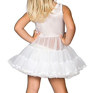 I.C. Collections Baby Girls White Bouffant Slip Petticoat, 18m