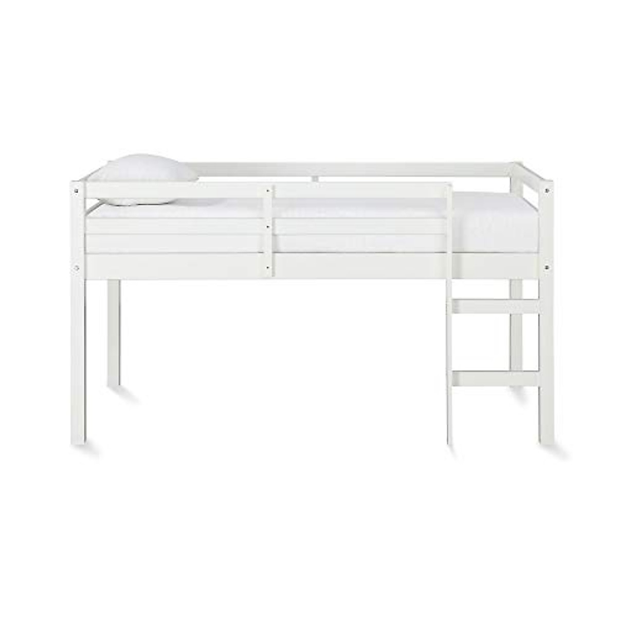 Dorel Living Milton Junior Twin Loft Bed, White