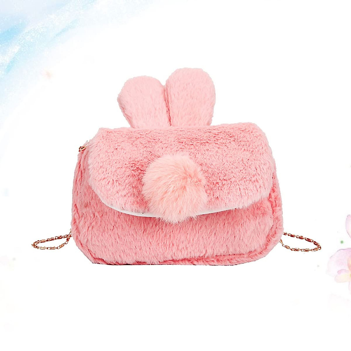 VALICLUD 2pcs Body Cross Bag for Women Womens Sling Bags Crossbody Womens Cross Body Purses Crossbody Bag for Women Womens Crossbody Plush Crossbody Bag Shoulder Bag Women's Fur Bag Rabbit
