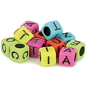 Artemio Artémio Pearl Dice 6 Colours 300 Pieces – Alphabet