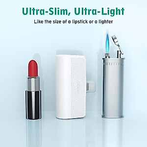 KKD Portable Charger for iPhone MFi Certified 5000Mah Fast Charging Small Power Bank Mini Portable Battery Pack Compact Phone Charger for iPhone