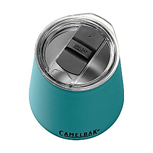 CamelBak Horizon 12oz Wine Tumbler - Insulated Stainless Steel - Tri-Mode Lid - Lagoon