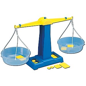 Delta Education Primary Pan Balance Weight Set, 15 Pieces