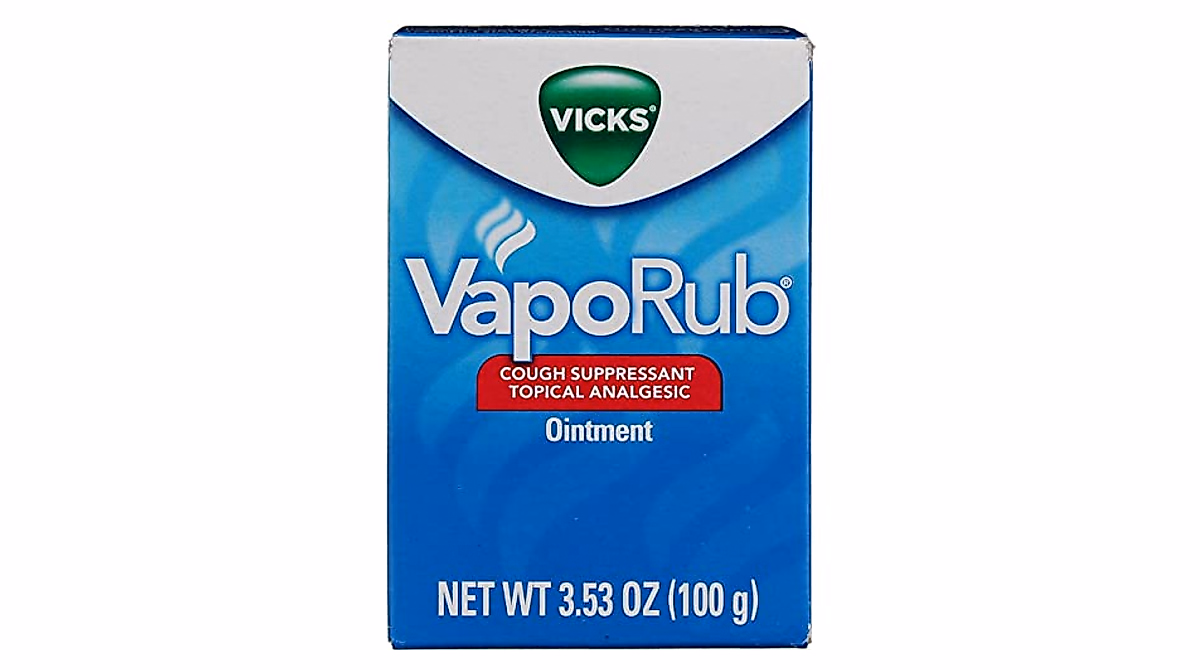 Vicks VapoRub Topical Cough & Pain Relief Ointment (Pack of 3)