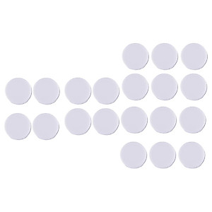 Gadpiparty 100Pcs 20MM Plastic Rattles Noise Maker Insert Rattle Toy Squeaker Ring Box Repair Baby Toy Rattle Box Repair Fix for Baby Pet Dog