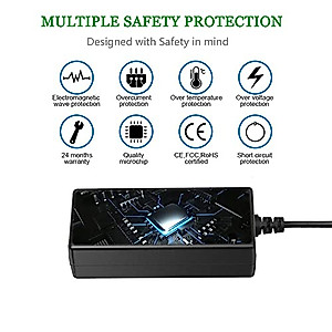 DMW-DCC8 Gonine DC Coupler DMW-AC8 AC Power Adapter Camera Charger Kit (DMW-BLC12 Battery Replacement) for PANASONIC DMC-FZ200, DMC-FZ1000, DMC-GH2, DMC-G5, DMC-G6, DMC-G7, Lumix GX8 G85 Cameras.